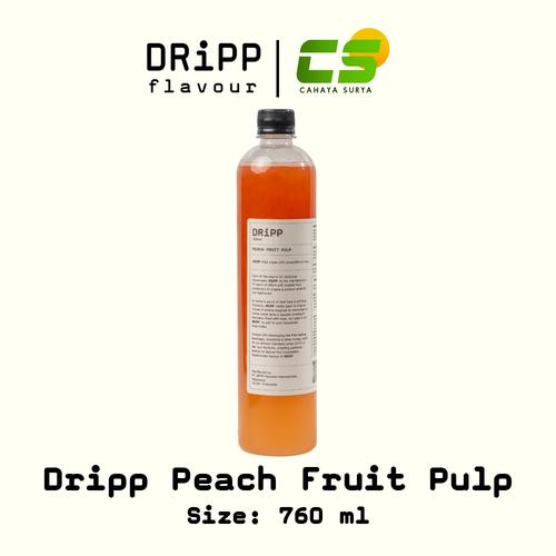 Jual Dripp Sirup / Syrup - Peach Fruit Pulp (Sirup Bubur Buah) 760 ml ...