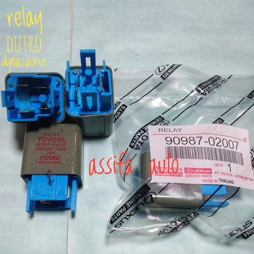 Jual RELAY HEAD LAMPU TOYOTA DUTRO DYNASAURUS 90987-02007 KAKI 4 24V ...