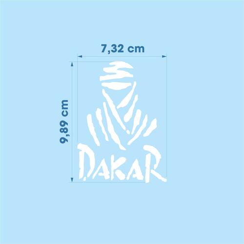 Jual Sticker stiker cutting sport rally dakar logo vinyl - Hitam ...
