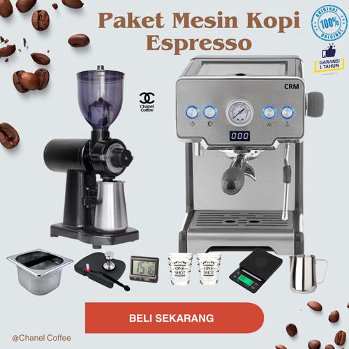 Jual Paket Mesin Kopi Espresso / Paket Usaha Kedai Atau Rumahan lengkap ...