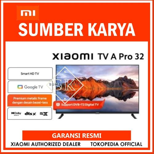 Promo Xiaomi Mi 32 A Pro SMART LED Google TV Digital 32inch 32APro ...