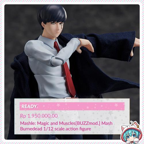 Jual BUZZmod. Action Figure 1/12 Mash Burnedead - Mashle: Magic and ...