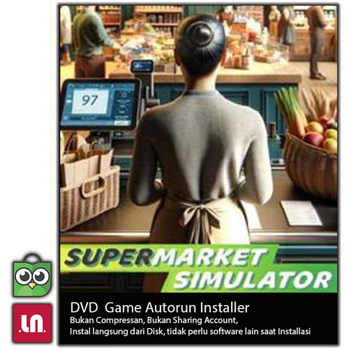 Jual Supermarket Simulator - PC DVD Game Sim - softcover - Kota Bandung ...