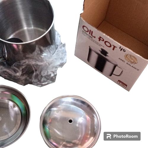 Jual Oil pot/tempat minyak, wadah tempat saringan minyak ada ...