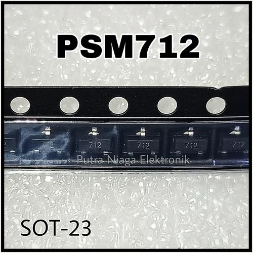 Jual Dioda SMD PSM712 ESD Protection Diode SM712 SOT23 PSM SM 712 ...