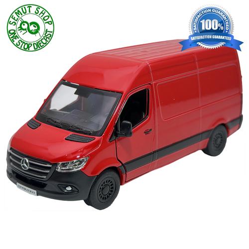 Jual Kinsmart Mercedes-Benz Sprinter miniatur mobil Van Mercedes ...