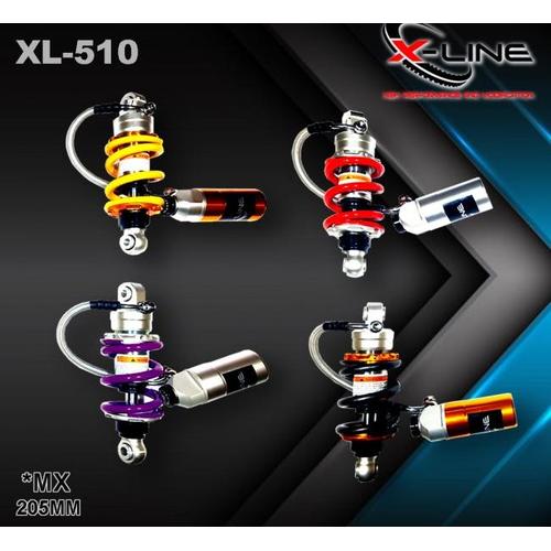 Jual FF Shock Shockbreaker X Line Tipe 510-1B Click Koneksi Tabung ...