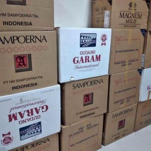 Promo kardus rokok dus bekas box karton 2ply pindahan kotak packing ...