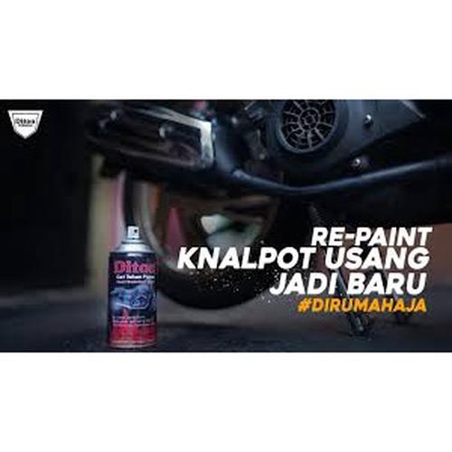 Jual Cat semprot Diton Premium Hi Temp BLACK DOFF anti panas hitam doff 150 - Kota Semarang ...