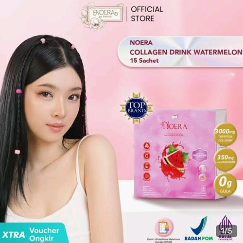 Jual 🌸 ORIGINAL 🌸Noera Collagen Minuman Kolagen Rasa Watermelon 15 ...