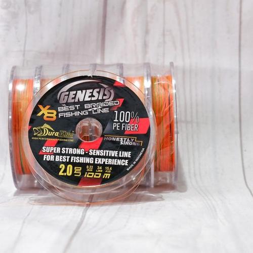 Jual NEW Senar PE benang PE DURAKING Genesis x8 multicolour size PE 1-8 - PE 8 - Kota Batam ...