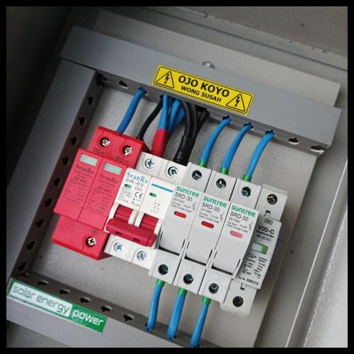Jual Pv Combiner Box Panel Surya String Seri Paralel System Plts 3 In 1 ...