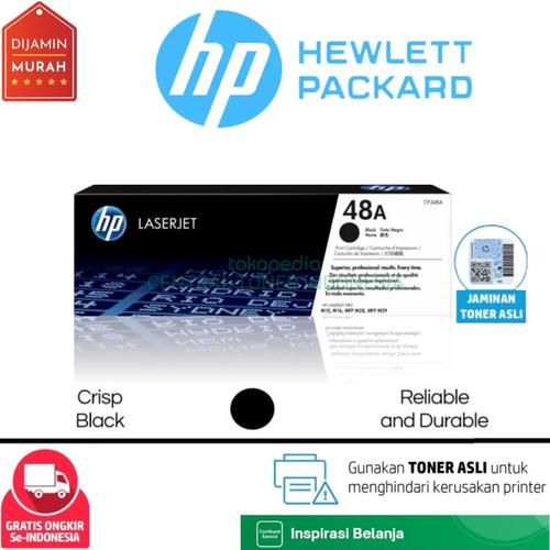 Jual Toner Hp Laserjet 48A Black CF248A Original Cartridge - Jakarta ...