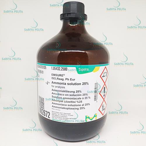Jual Larutan Ammonia solution 25% for analysis EMSURE Merck 1.05432.2500 - Kota Bandung - Sabiya ...