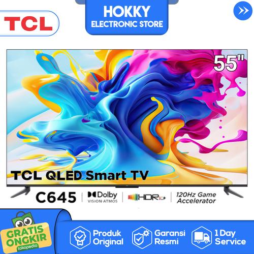 Jual TCL 55C645 Qled Smart Google TV 55" Inch 4K UHD HDR Dolby Vision Atmos - Kota Bekasi ...