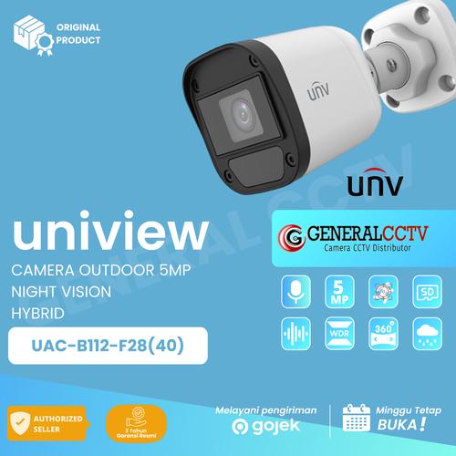 Jual CAMERA CCTV OUTDOOR 5MP NIGHT VISION UNIVIEW UAC-B115-F40 HYBRID - Jakarta Barat - General ...