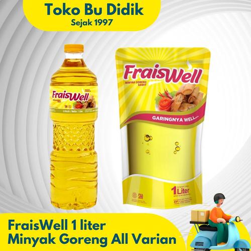 Jual Minyak Goreng Fraiswell 1 Liter - Botol 1L - Kota Malang - Toko Bu ...