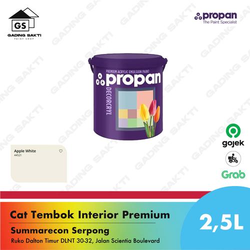 Jual Propan Decorcryl Interior Apple White 44521 (Dulux Colour) Galon 2 ...
