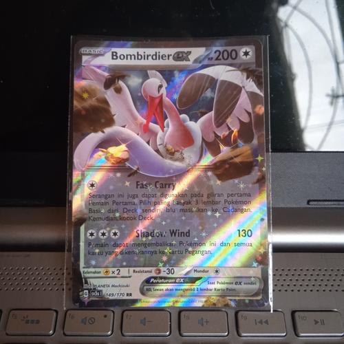 Jual Bombirdier EX 149/170 RR SV3S Pokemon Indonesia TCG Trading Card ...