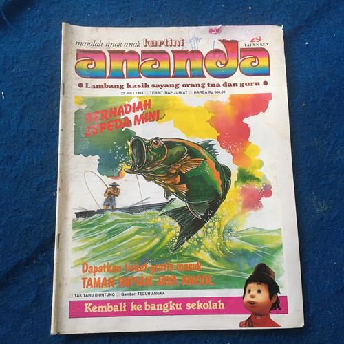 Jual Majalah anak ANANDA No. 29 edisi 22 juli 1983 - Kota Payakumbuh - buya gallery antik 2 ...