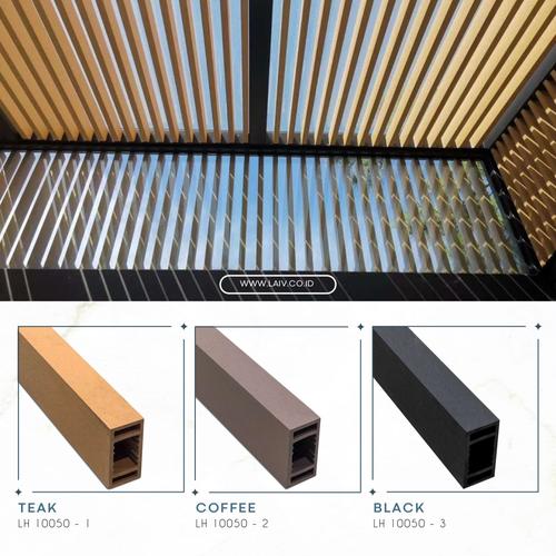 Jual Partisi Outdoor WPC - LH10050-2 COFFE - Jakarta Selatan - Artomoro ...
