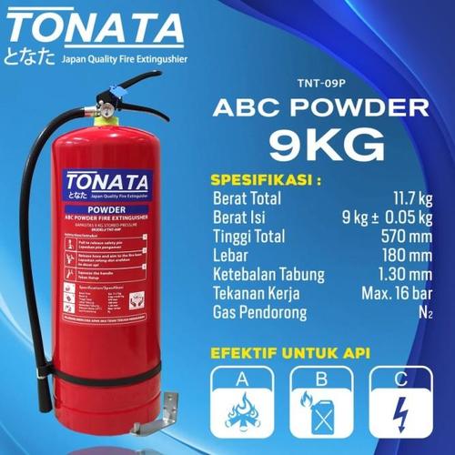 Jual FF APAR 9KG Bubuk ABC Powder TONATA / Set Komplit - Premium Powder ...