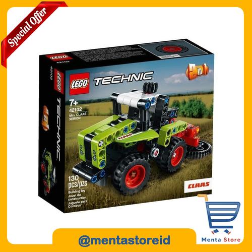 Jual LEGO Technic 42102 Mini CLAAS XERION Farming Toys Tractor Truck ...