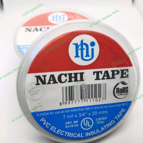 Jual Isolasi Listrik Nachi hitam Pvc tahan panas - Kota Semarang - Al ...