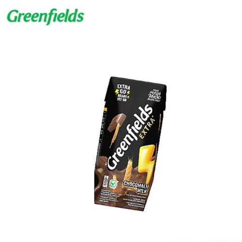Jual GREENFIELDS SUSU UHT EXTRA CHOCO MALT MILK TETRA PACK 200ML - Kota ...