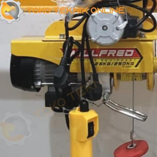 Jual FF MINI ELECTRIC HOIST 125/250 KG DENGAN ELECTRIC TROLLEY ...