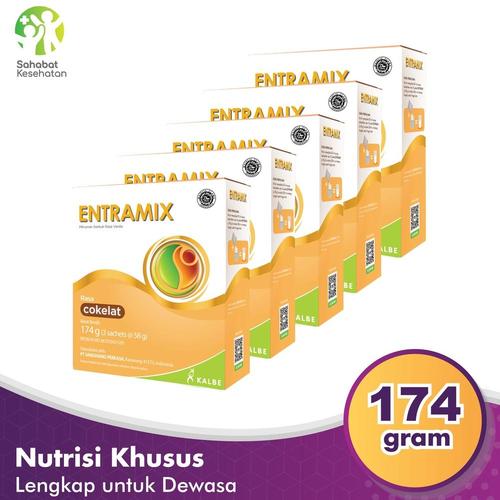 Jual BUNDLE 5 BOX ENTRAMIX - NUTRISI LENGKAP DEWASA - Coklat - Jakarta ...
