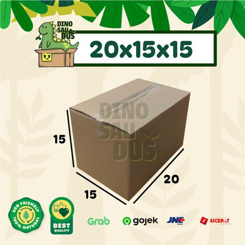 Jual 20x15x15 CM Corrugated Box Packaging KARDUS packing SHEET ...