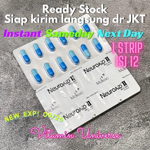 Jual NEUROAID II MLC 901 1 strip isi 12 capsules - Jakarta Pusat ...