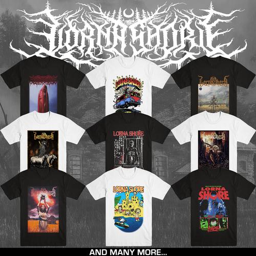 Jual LORNA SHORE | T-SHIRT BAND | DEATHCORE | MERCHANDISE - Witch ...