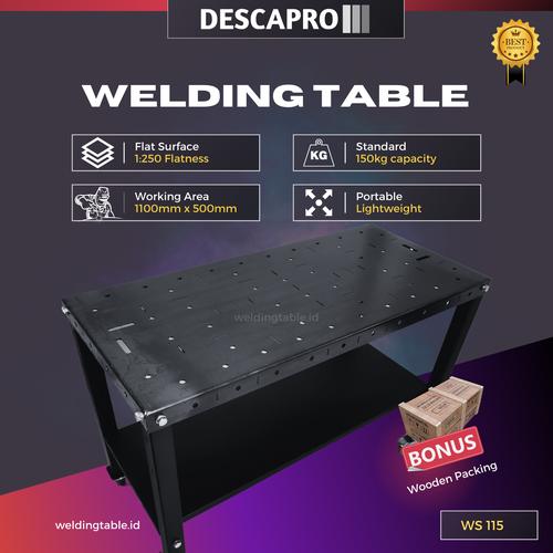 Jual Welding Table Portable WS115 / Meja Las 1100x500 - Kota Surabaya ...