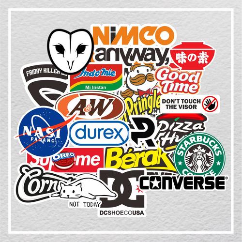 Jual STICKER AESTHETIC STICKER RANDOM STICKER APPAREL STICKER BAND ANTI ...