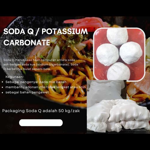 Jual Soda Kie / soda kih / soda Q / pengenyal mie, bakso, cincau, dll ...