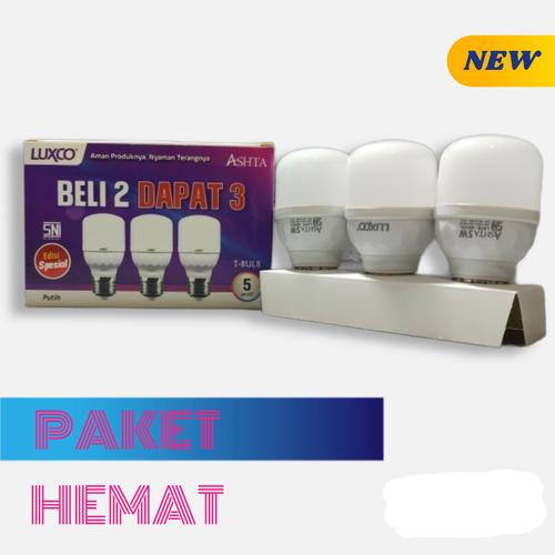 Jual LAMPU LED LUXCO ASHTA T BULB BELI 2 GRATIS 1 - Kota Malang - Toko Berkat Listrik | Tokopedia
