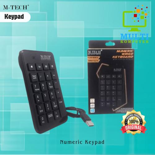 Jual Numeric Keypad Mtech Keyboard Angka Mtech Jakarta Barat