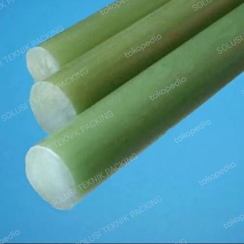 Jual Resin Hijau Batangan / Epoxy Fiber Glass Rod 30mm x 100cm ...
