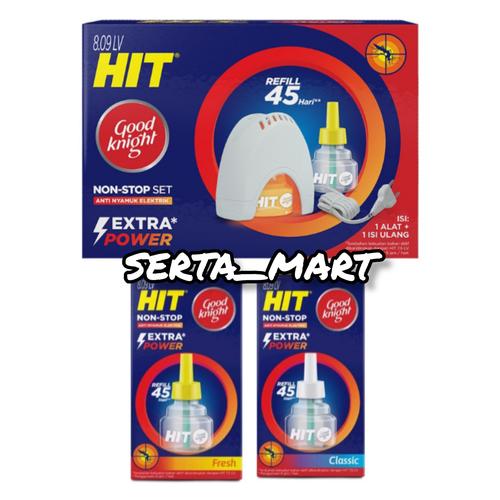 Jual Hit Non Stop Ekonomis Set Alat / Refill 33ml Obat Nyamuk Fresh ...