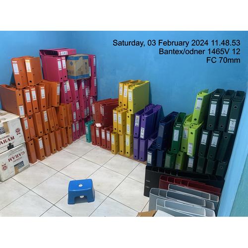 Jual ODNER BANTEX FOLIO / BINDEX / BINDER / 1465v - Merah - Kota Bekasi ...