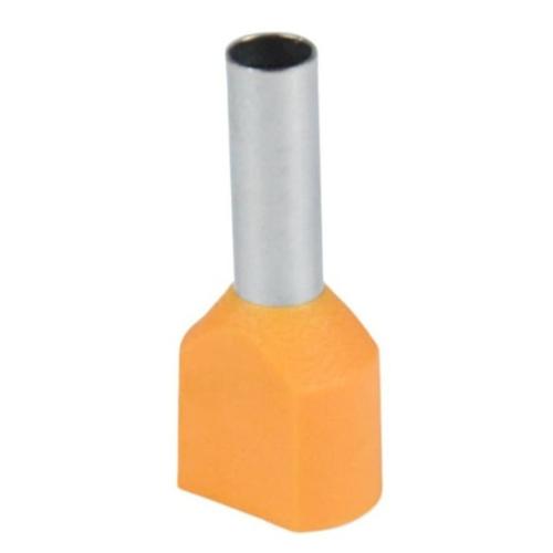Jual Ferrules 4 mm Twin End Insulated TE 4012 Orange TSS Skun Kabel ...