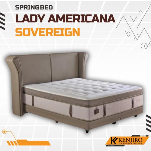 Jual Kasur Springbed Lady Americana Sovereign Fullset 200x200 Kab