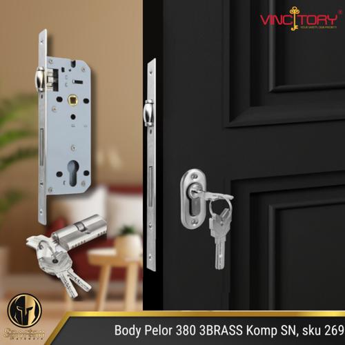 Jual Body Badan Kunci Pelor Pintu Rumah Kupu Tarung Stainless 269 ...