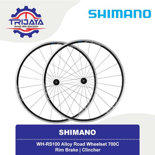Jual Shimano WH-RS100 Rim Brake Alloy Wheelset Road Bike - Kota Yogyakarta - Trijaya Bike Shop ...