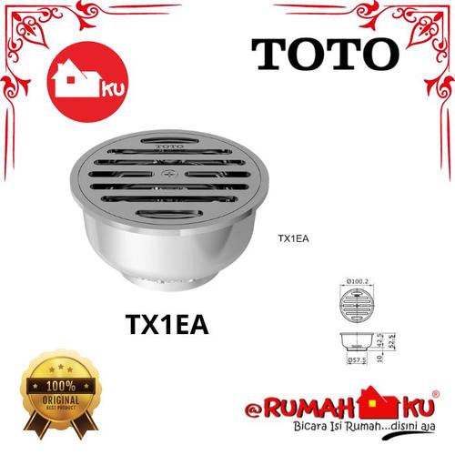 Jual Floor Drain TOTO TX1EA Saringan Got Kamar Mandi - Jakarta Barat ...