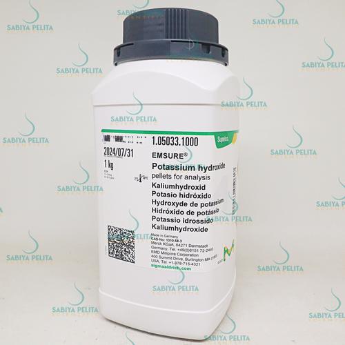 Promo KOH/ Potassium hydroxide pellets for analysis Merck 1.05033.1000 ...