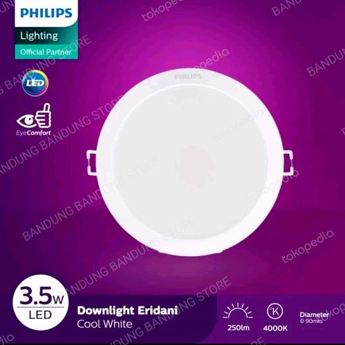 Jual PHILIPS MESON 3,5W COOL WHITE IB LED DOWNLIGHT PANEL IB 4000K ...
