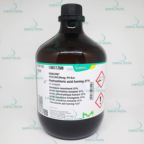 Promo HcI/ Hydro Cloric Acid 37% MERCK 1.00317.2500 / Cap. 2.5 L - Kota ...